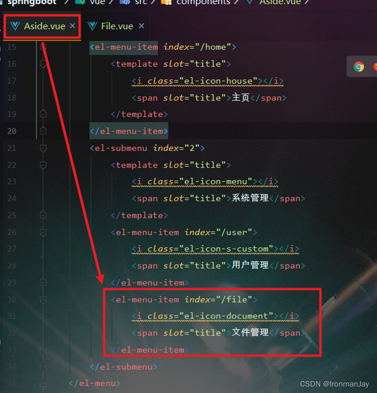 Springboot和vue实现文件上传与下载——基于springboot和vue的后台管理系统项目系列博客(十五)vue