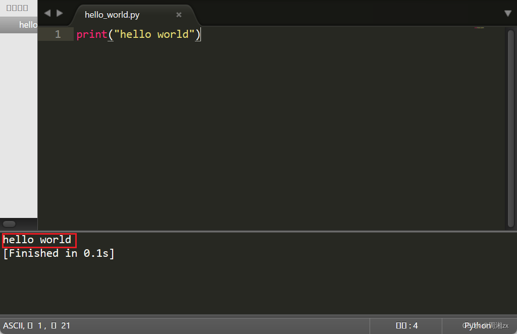 使用文本编辑器sublime编写python代码sublime Python Csdn博客