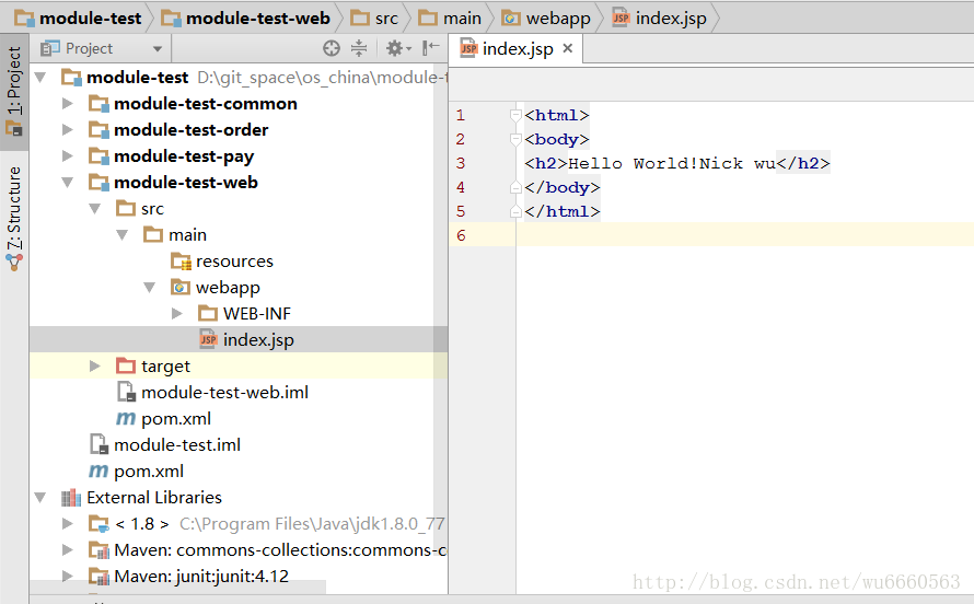 java maven module_Maven多模块工程Module开发(图文教程)-CSDN博客