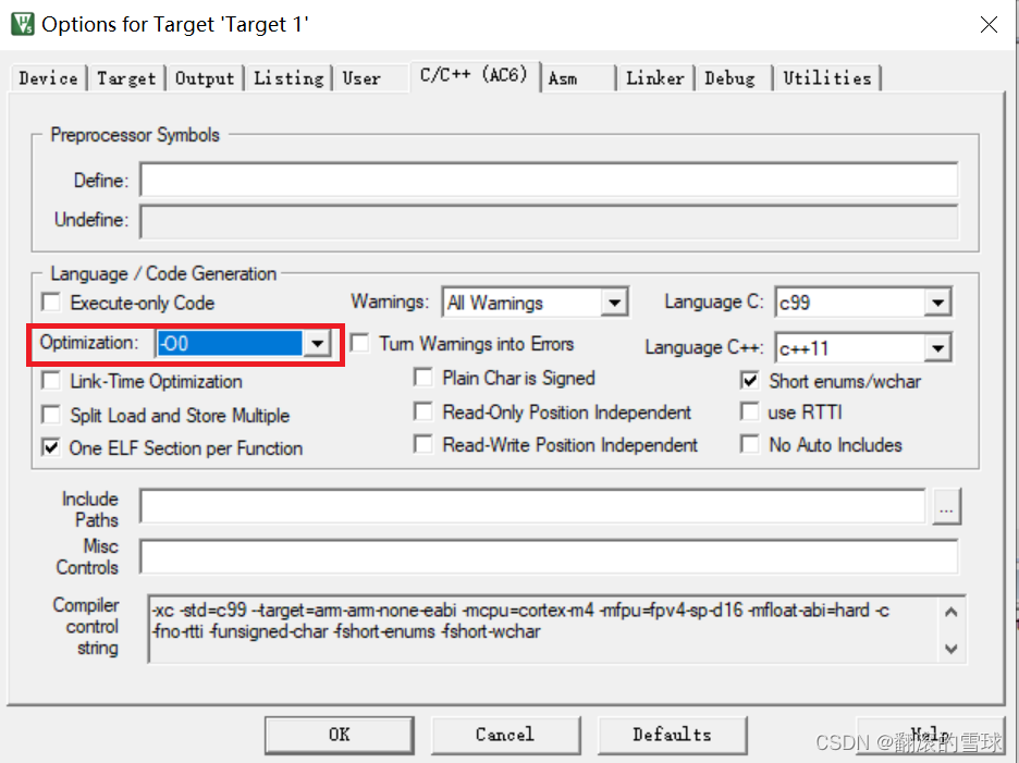 keil5使用simulator调试配置_*** error 129: mapmem - map size truncated to 128m-CSDN博客