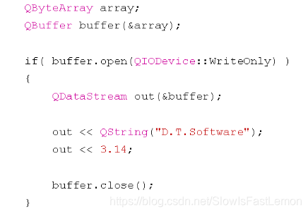 Qt中的缓冲区QBuffer_qt缓冲区-CSDN博客
