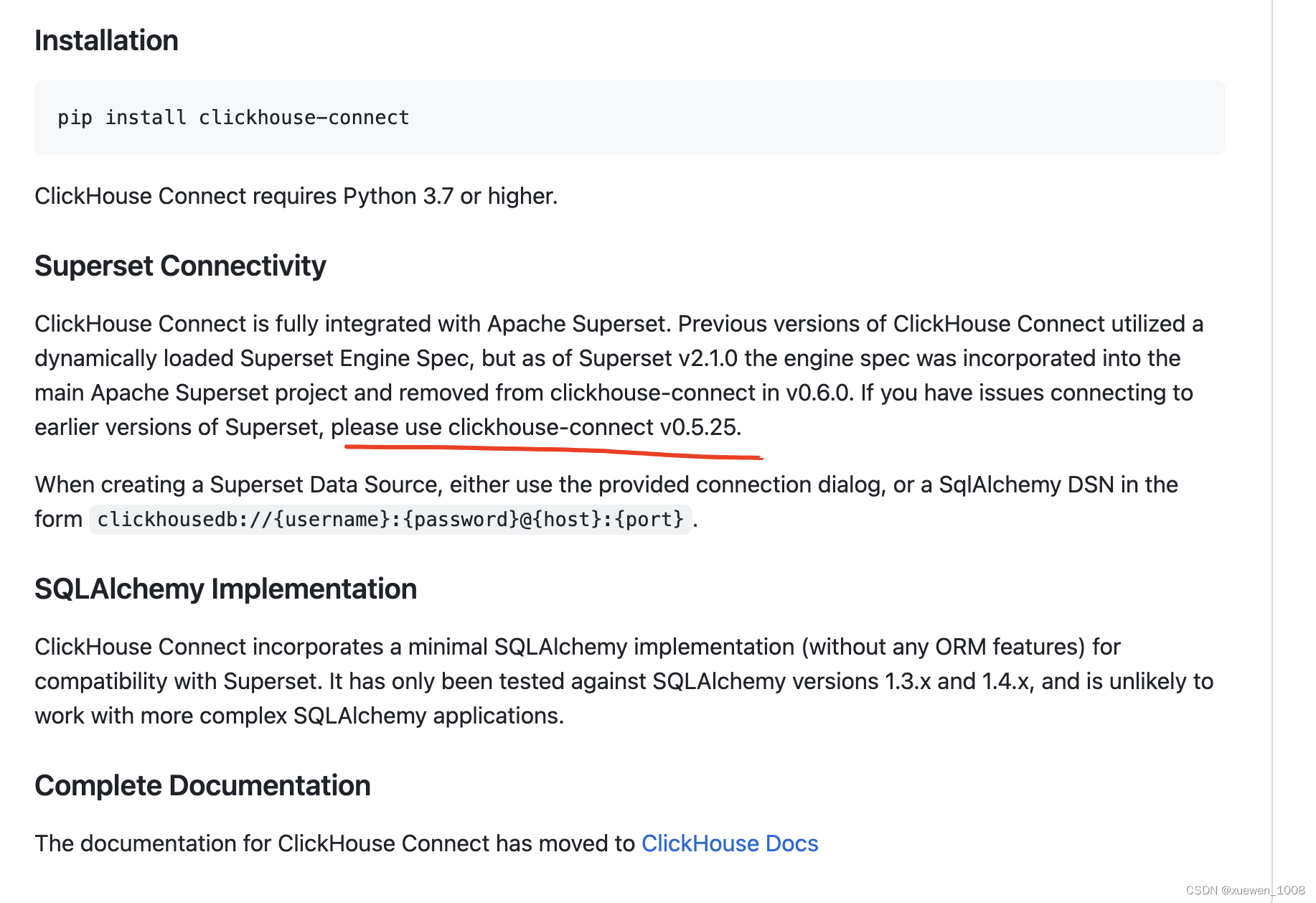 superset创建数据源时 无clickhouse选择_superset没有clickhouse-CSDN博客