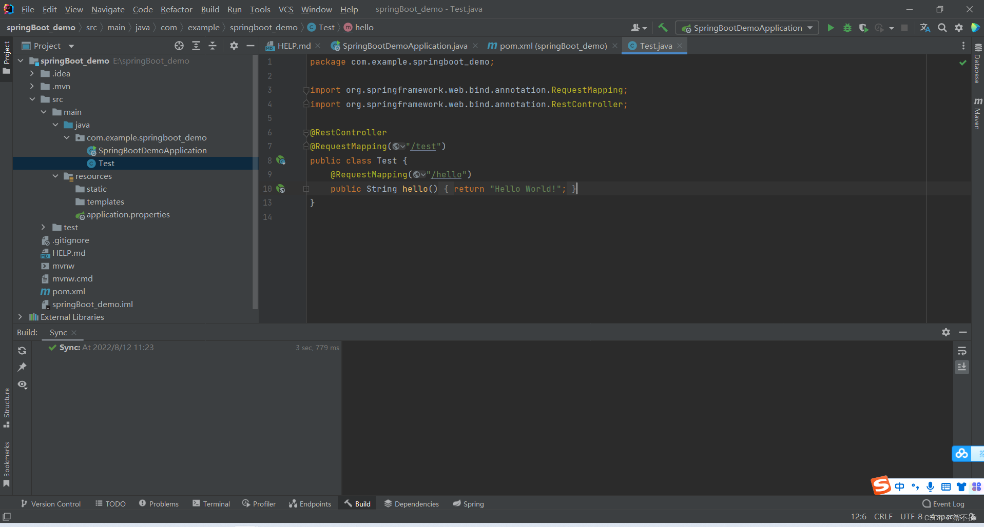 idea创建springboot项目_idea中如何在pom.xml中添加springboot-CSDN博客