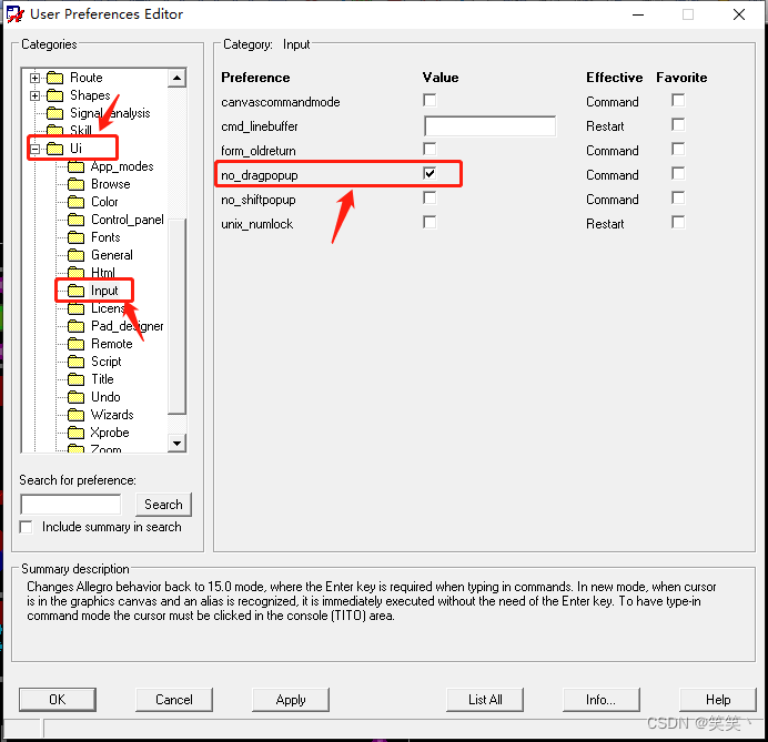 Allegro学习笔记：“如何设置鼠标轨迹（Stroke）打开命令”_color192-CSDN博客