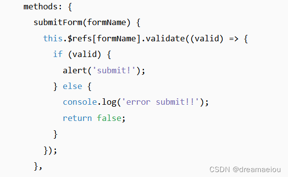 【已解决】vue2 + TS 项目中 Element-ui Form组件 validate的使用_element form validate ts-CSDN博客