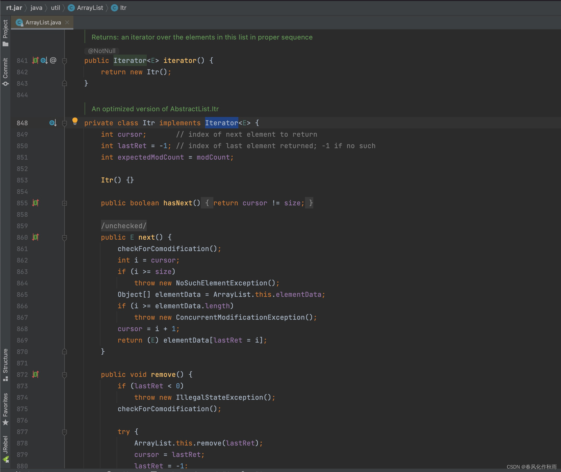 Java Iterator-迭代器_iterator是类吗-CSDN博客