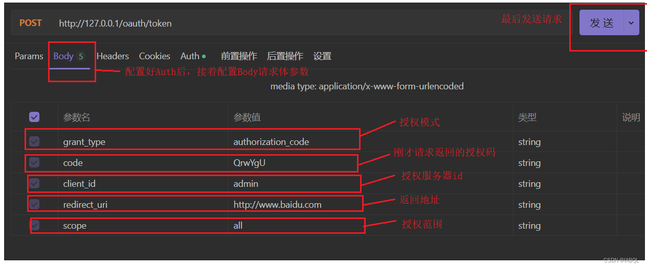 Spring Security Oauth2（授权模式入门简单使用）curityoauth Csdn博客