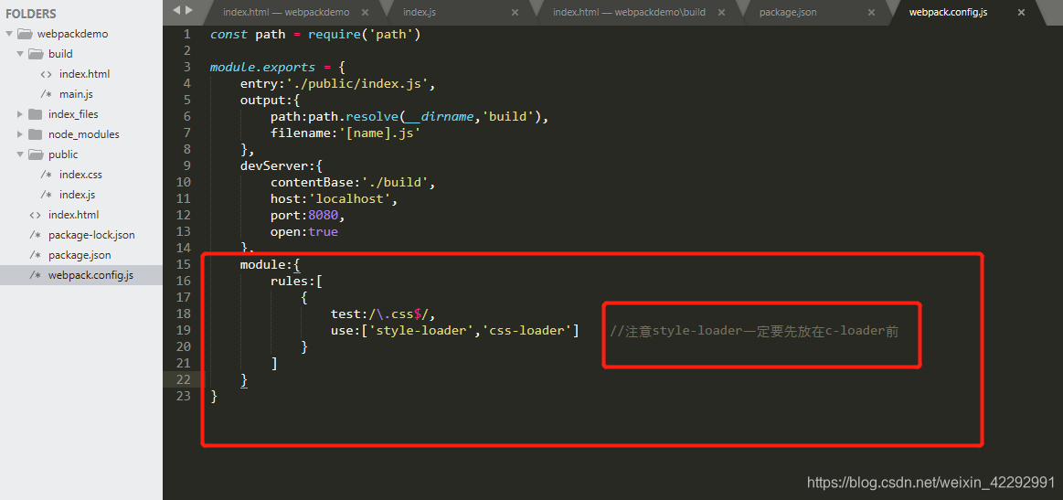 webpack入门学习2（打包css、less、scss，使用postcss处理浏览器前缀）_scss解析器用哪个包-CSDN博客