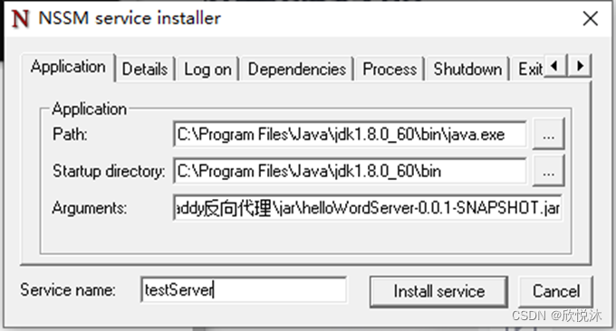 Windows服务Nssm与Caddy2反向代理_caddy windows-CSDN博客