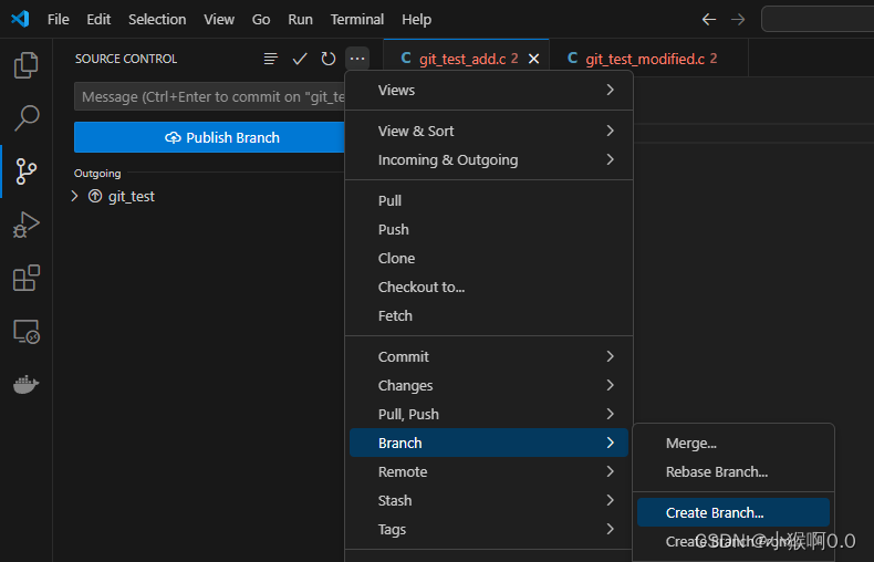 vscode + git_vscode git fetch-CSDN博客