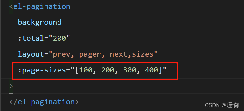 element 里常用的 Pagination 分页属性_element pagination-CSDN博客