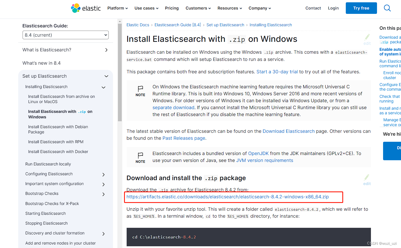 win10 安装Elasticsearch 安装 Kibana_elasticesearch kibana 在windows上安装-CSDN博客