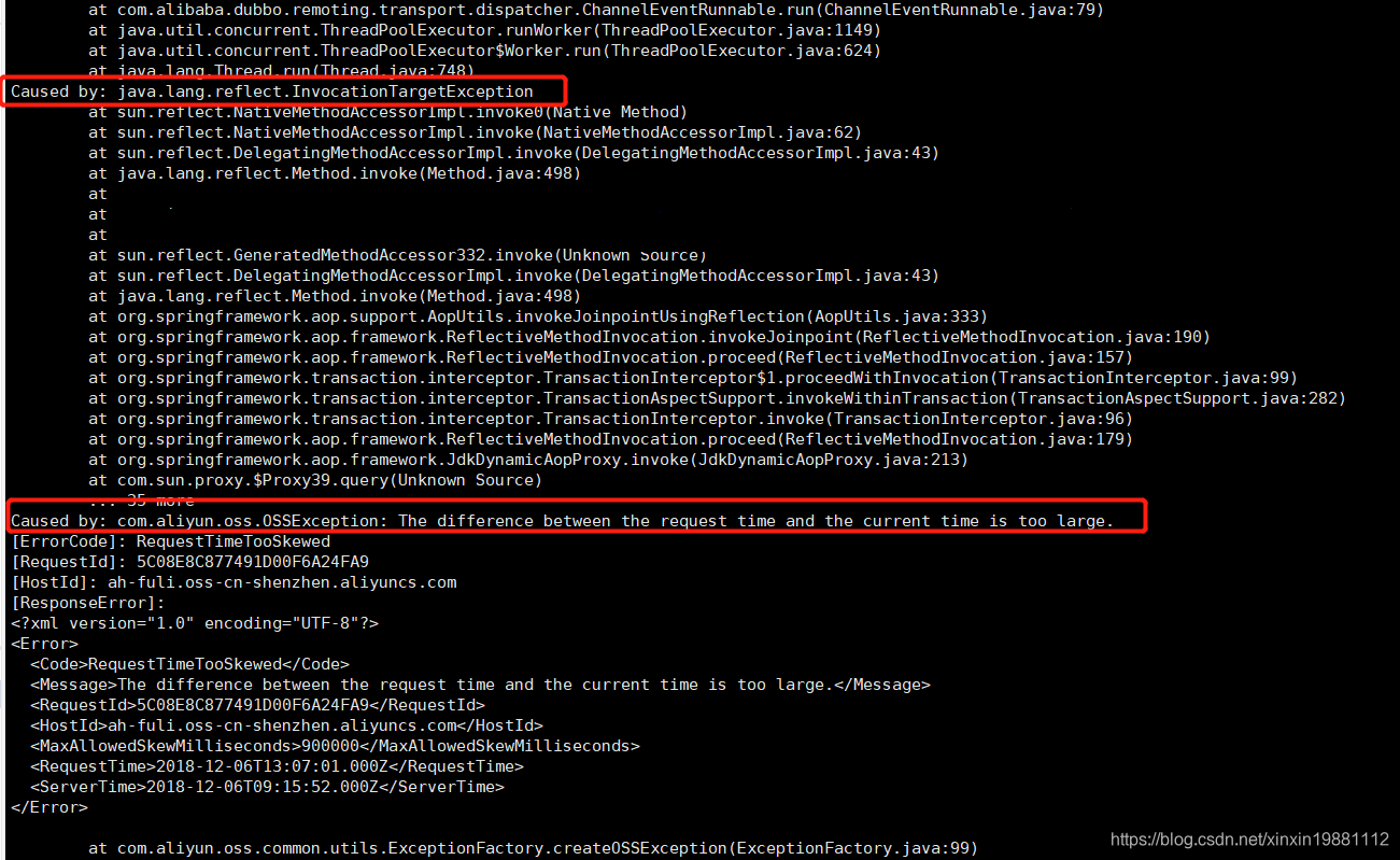 上传文件到阿里云OSS报错误RequestTimeTooSkewed-CSDN博客