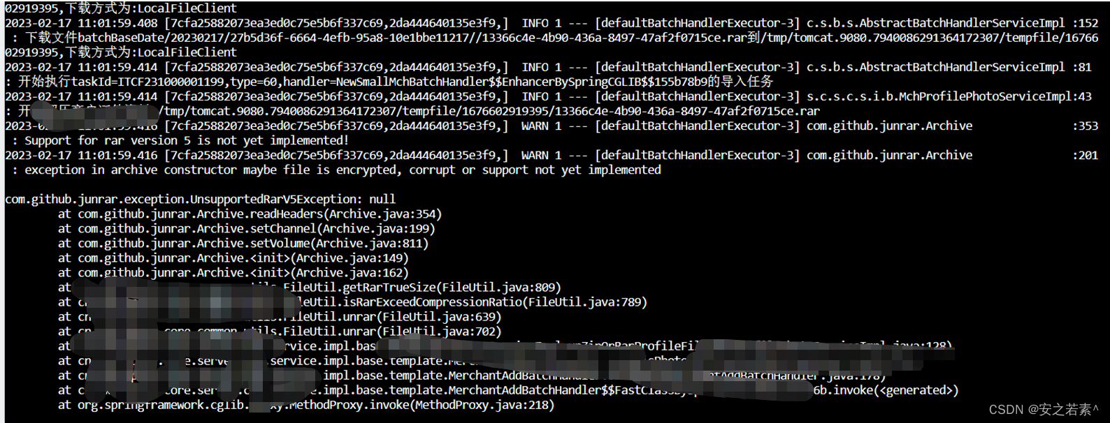 unsupportedrarv5exception:null_com.github.junrar.exception.unsupportedrarv5except-CSDN博客