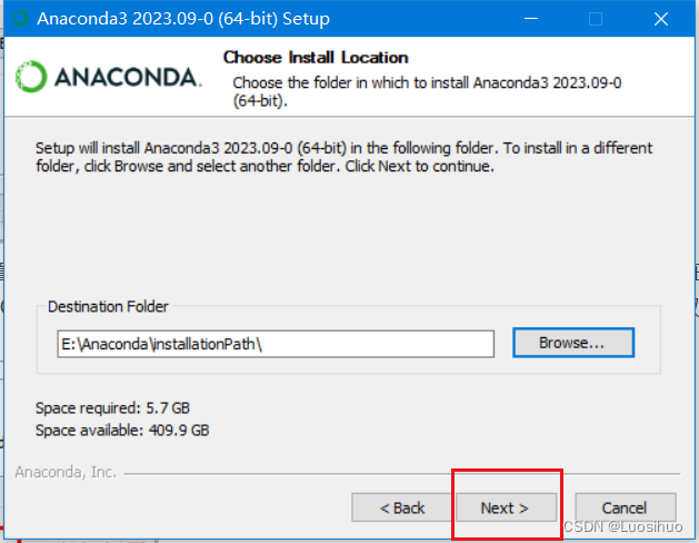 Anaconda的安装教程(Windows版)及运行ipynb文件_anaconda2023.09安装教程-CSDN博客