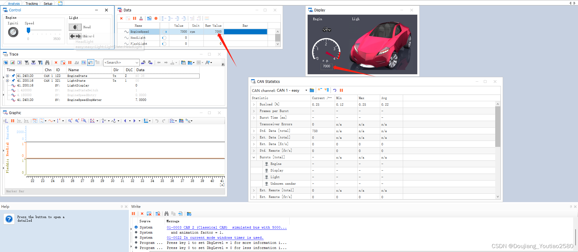 CANoe入门实例-Easy实例_canoe 例子文件夹-CSDN博客