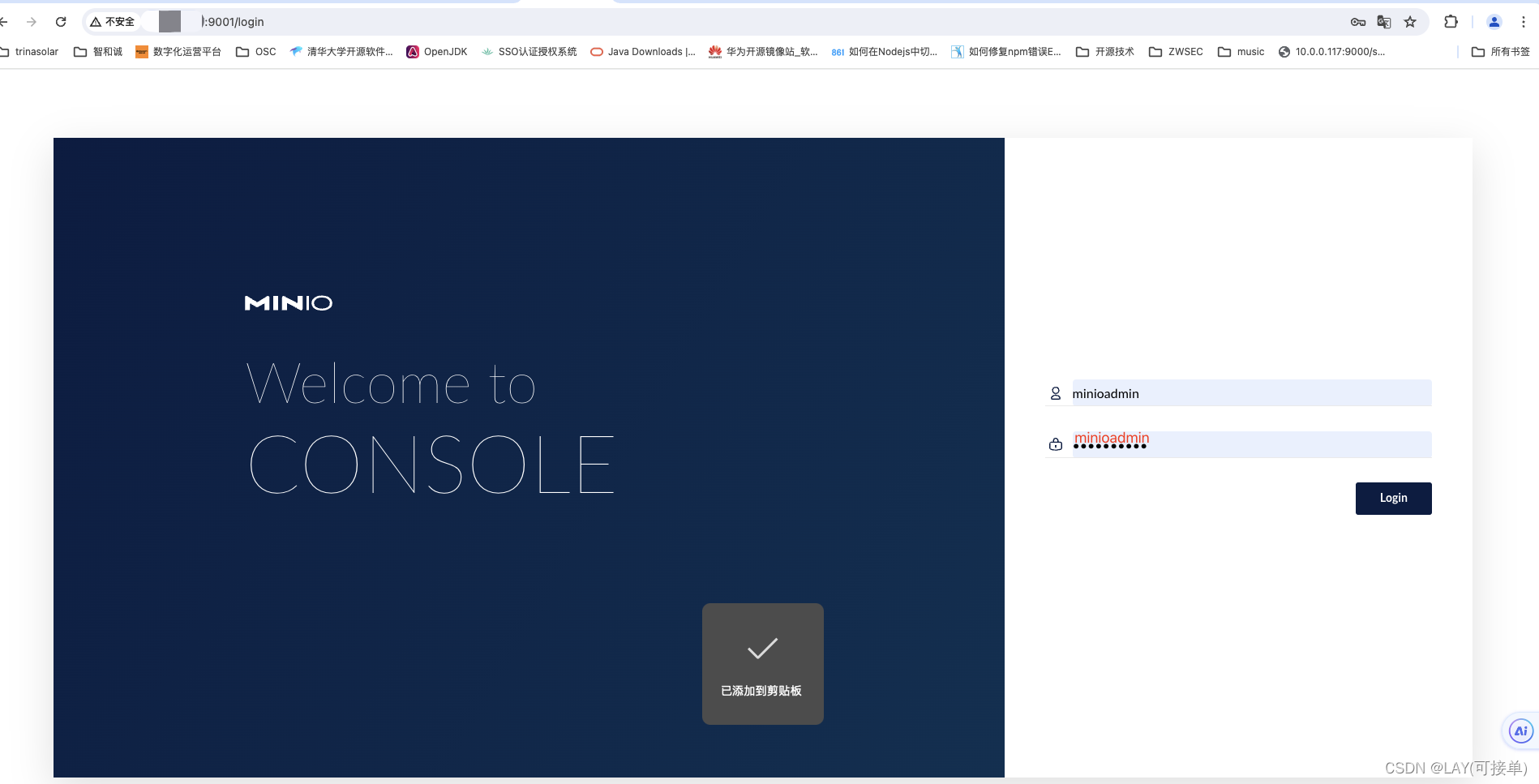 minio 入门教程_error unable to initialize backend: format.json fi-CSDN博客