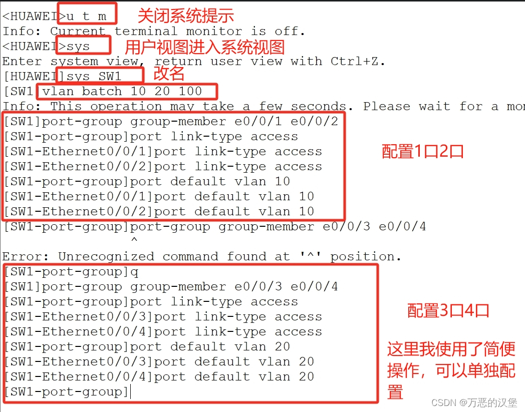 VLAN基本概念和实践应用_lsw如何输入-CSDN博客