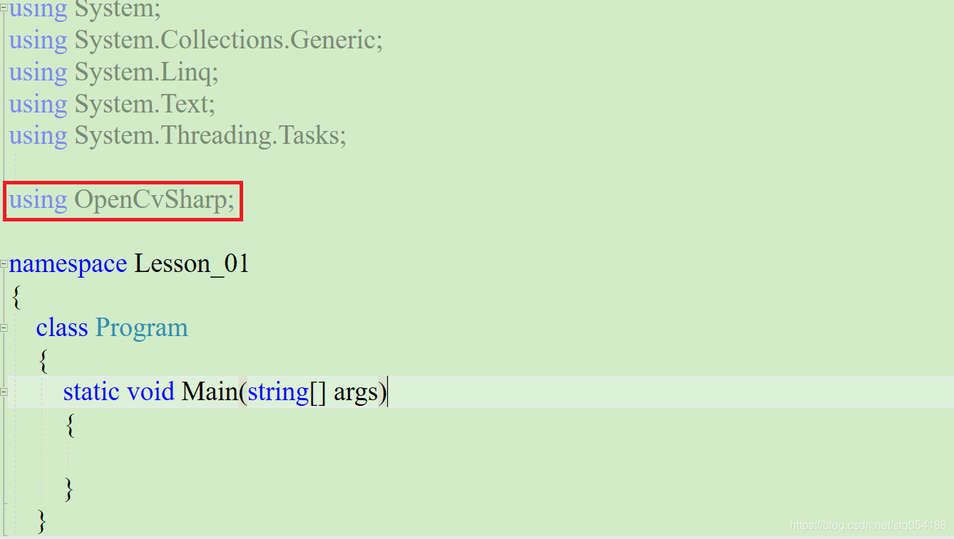 C图像处理 Opencvsharp教程二 Opencvsharp安装配置与简单实例 Csdn博客