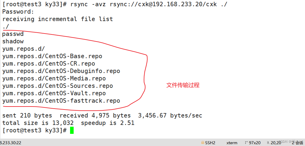 rsync 远程同步_rsync的ssh还是daemon-CSDN博客
