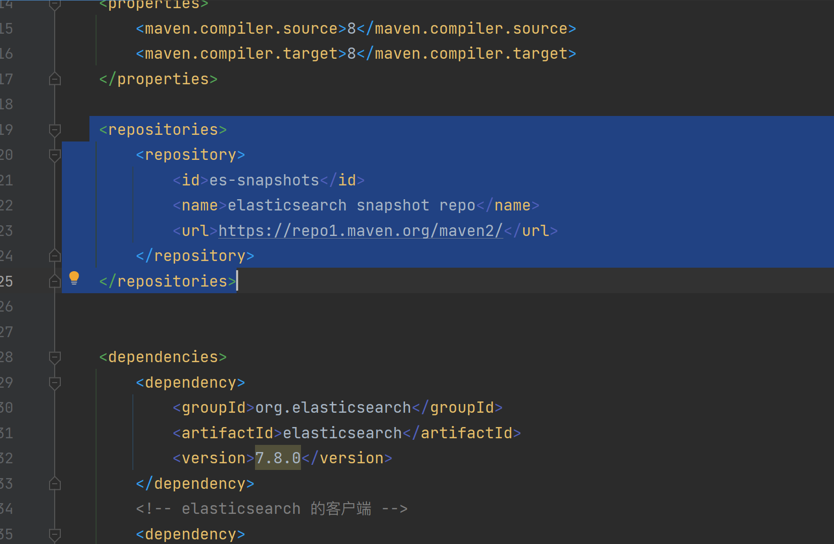 maven Cannot resolve xx_cannot resolve org.elasticsearch.client:elasticsea-CSDN博客
