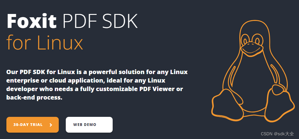 10.0:Foxit PDF SDK for Linux (C++ Library)-CSDN博客