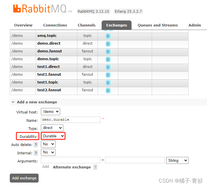 RabbitMQ入门指南(八)：MQ可靠性_public abstractexchange(string name, boolean ...