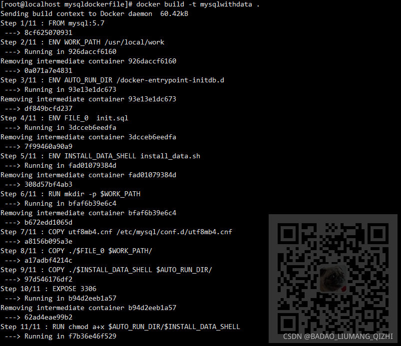CentOS中使用Dockerfile部署初始化sql文件的mysql_dockerfile sql-CSDN博客