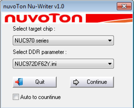 NUC972学习历程之NUWRITER使用说明以及烧录模式的说明-CSDN博客