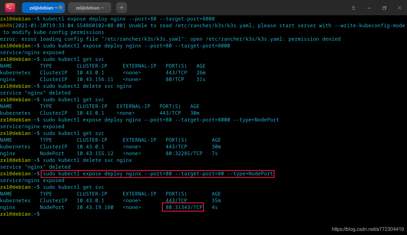 K8s暴露nginx Nodeport端口命令:expose暴露端口使用示例kubectl Expose Nginx Csdn博客