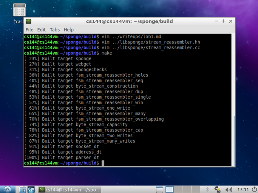 【斯坦福计网CS144】Lab1终结笔记_cs144 lab1-CSDN博客