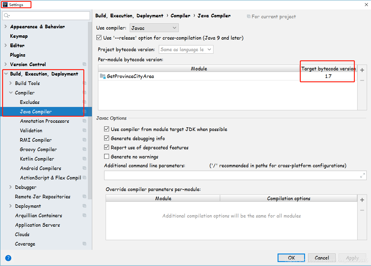 idea中的Target bytecode Version版_idea target bytecode version-CSDN博客