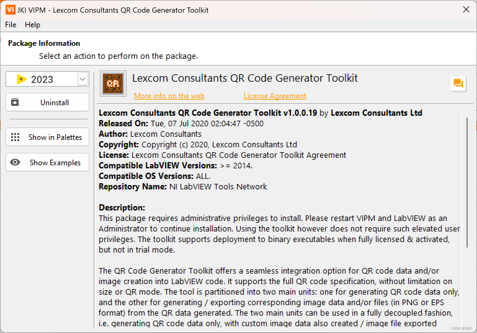 LabVIEW生成二维码工具包-CSDN博客