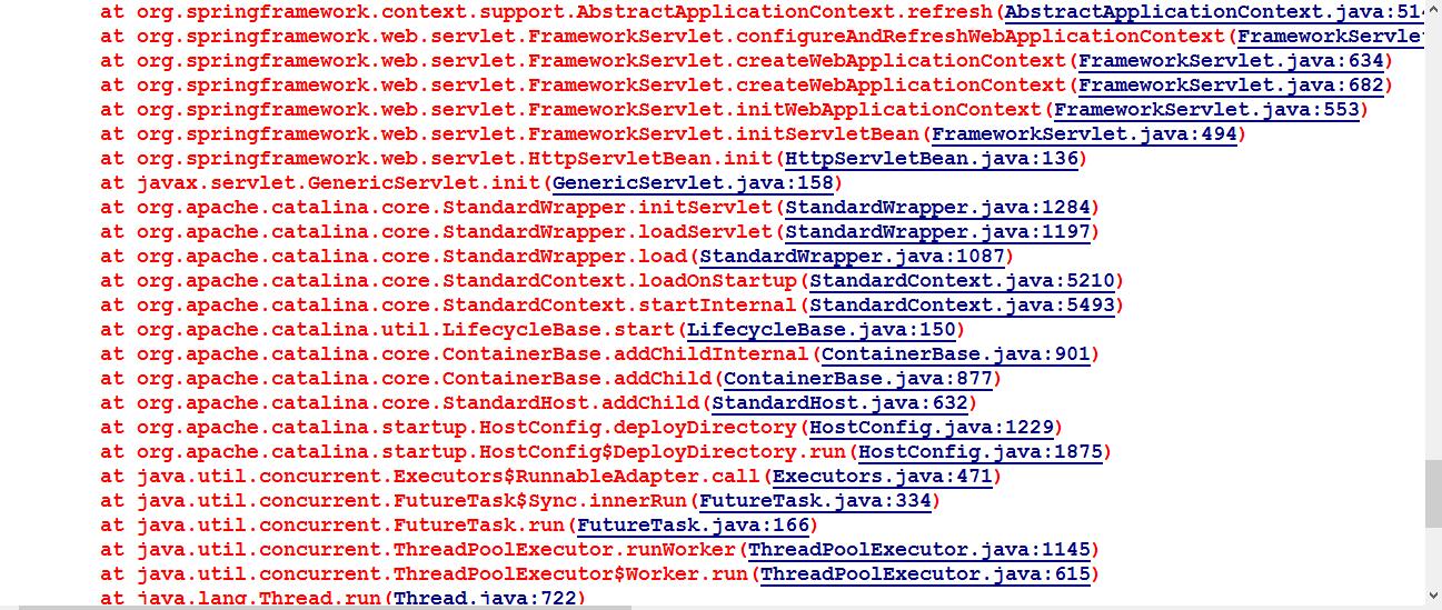 java.lang.ClassNotFoundException: org.springframework.aop.TargetSource ...