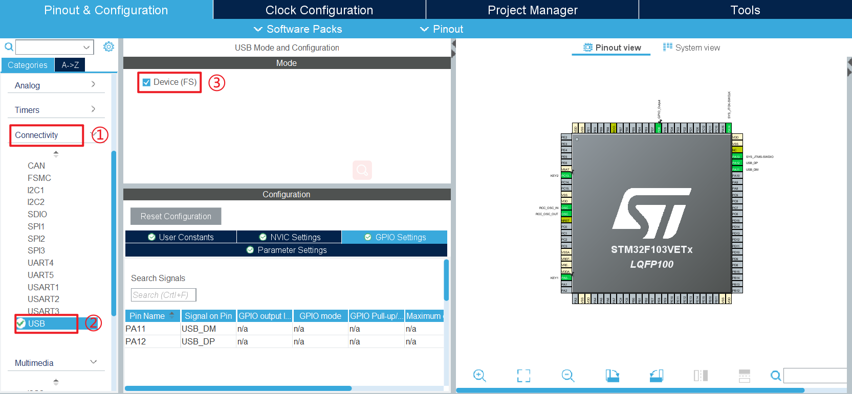 【STM32CubeIDE进阶】（一）USB设备之鼠标_stm32 鼠标-CSDN博客