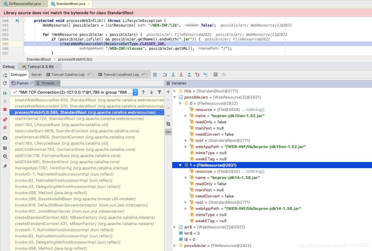 82 关于tomcat启动org.bouncycastle.asn1.ASN1EncodableVector-＞org.bouncycastle.asn1.DEREncodableVector ...