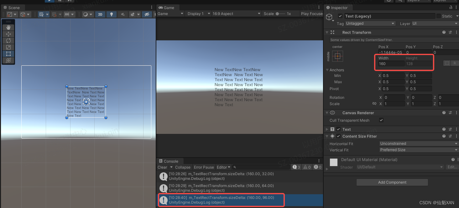 Unity 常见问题 之 添加 ContentSizeFitter 组件后 RectTransform 的 sizeDelta 不能实时获取最新变化 size 的问题_unity ...