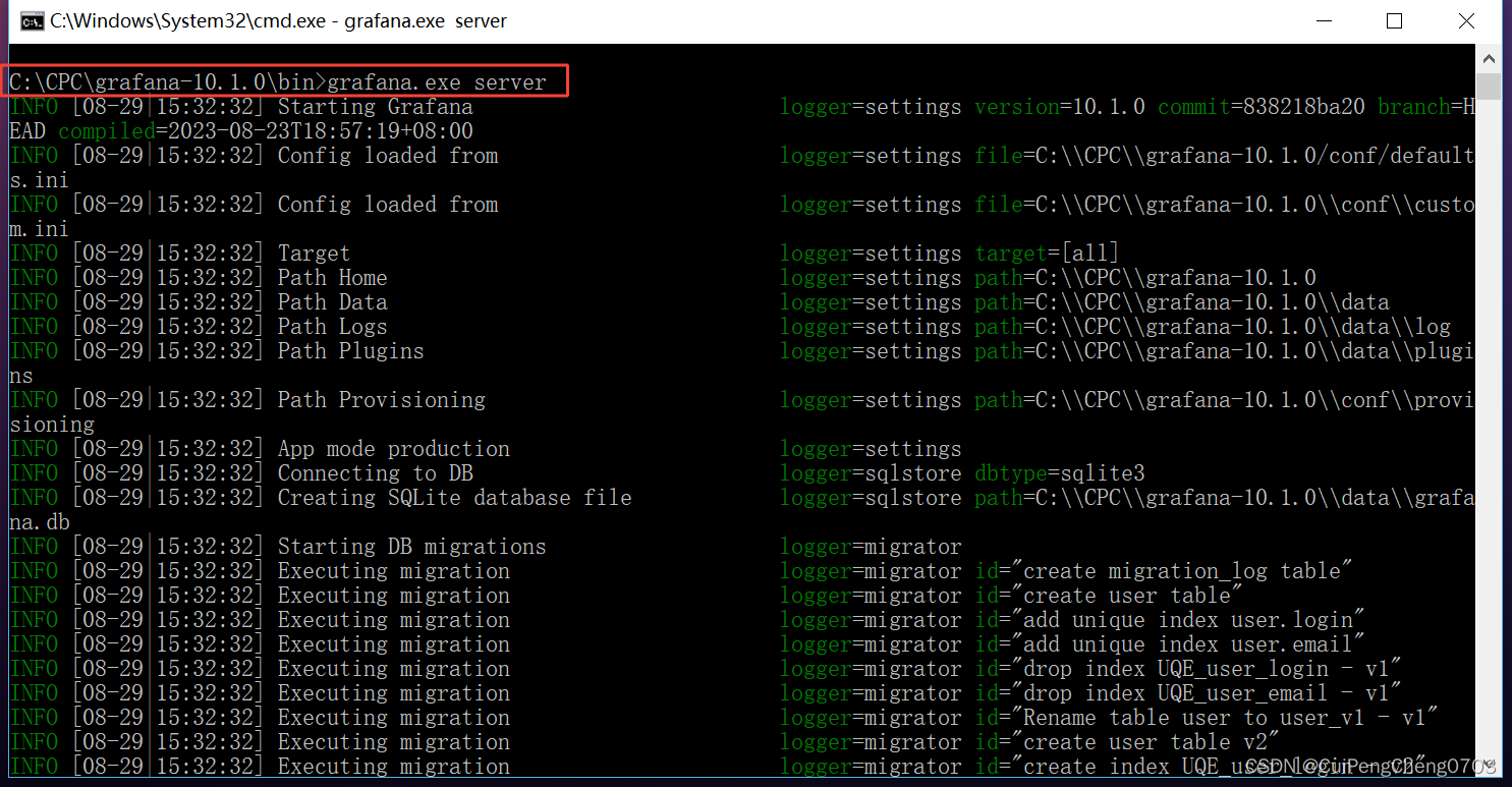 windows下的Grafana安装和连接InfluxDB_grafana windows安装-CSDN博客