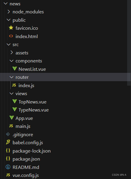Vue项目案例-头条新闻_vue实现新闻页面-CSDN博客