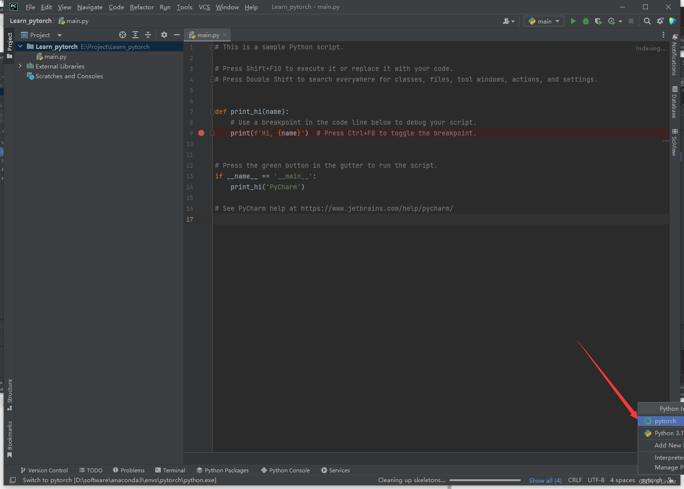 新版Pycharm解决Conda executable is not found-CSDN博客