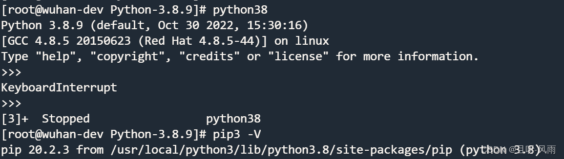 Linux环境安装python3.8.9_python3.8.9安装包下载-CSDN博客