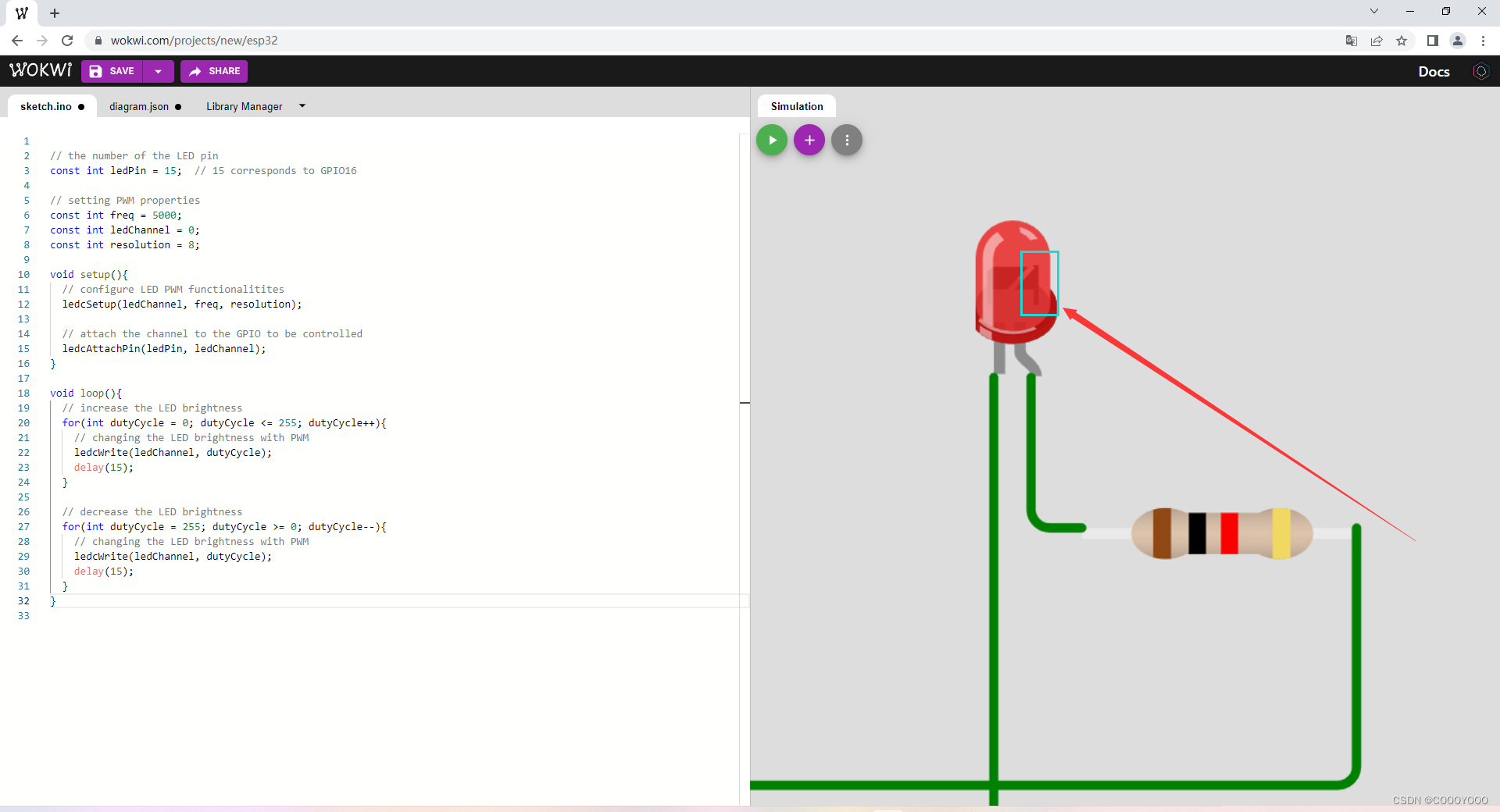 Arduino ESP32 PWM(模拟输出)-CSDN博客