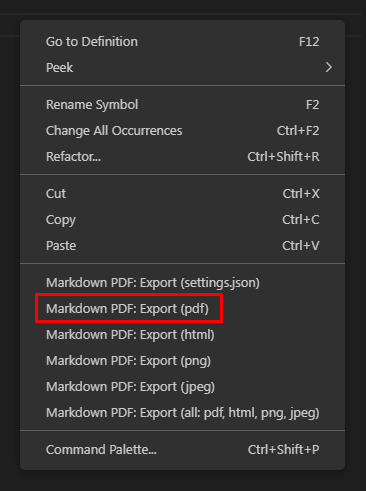 vscode markdown pdf 使用-CSDN博客