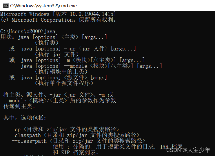 Windows安装Java 11_java11.0.13-CSDN博客