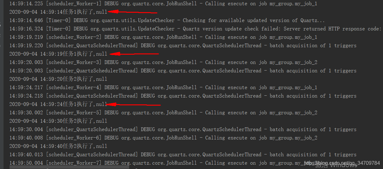 Spring整合Quartz实现一个简单的定时任务_spring 和quartz实现一个简单定时任务-CSDN博客