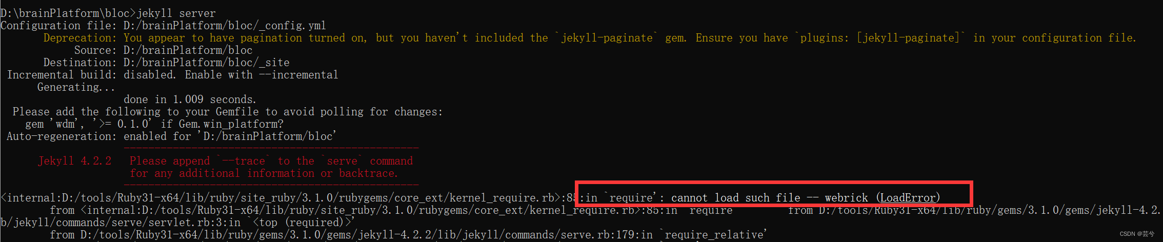 windows环境搭建Jekyll本地服务器环境及Jekyll建站指南_windows jekyll-CSDN博客