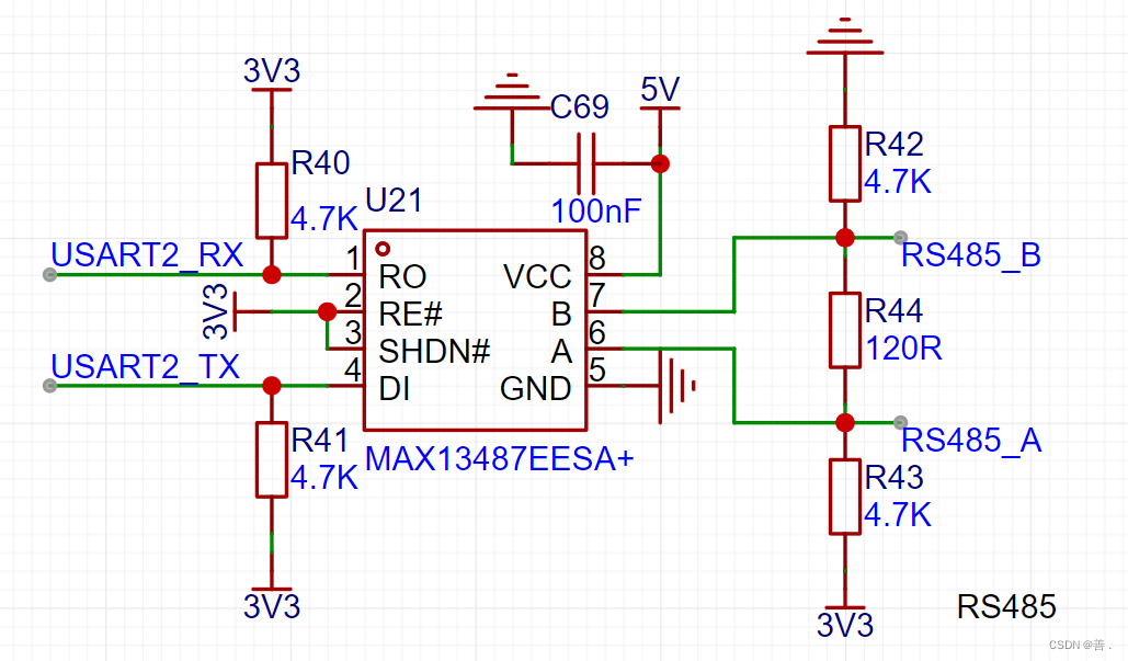 RS485电路详解：协议、应用与芯片选择,-CSDN博客