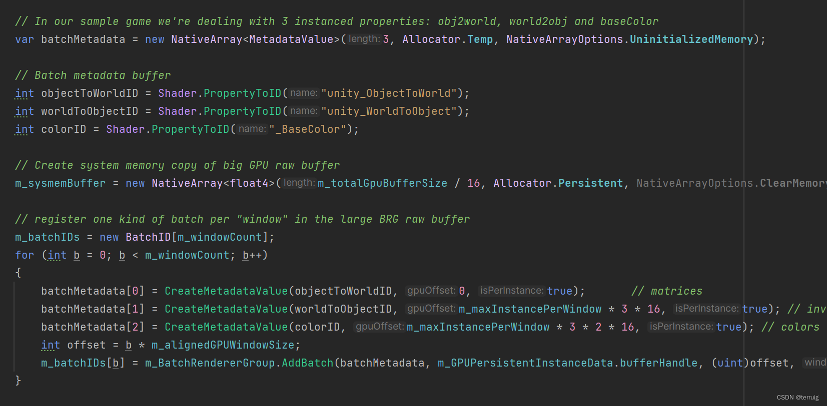 BatchRendererGroup Shooter Demo 学习记录（一）_unity brg-CSDN博客
