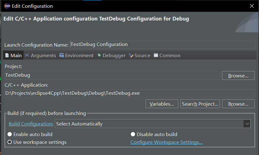 【C++】VSCode，eclipse的断点调试_eclipse调试c-CSDN博客