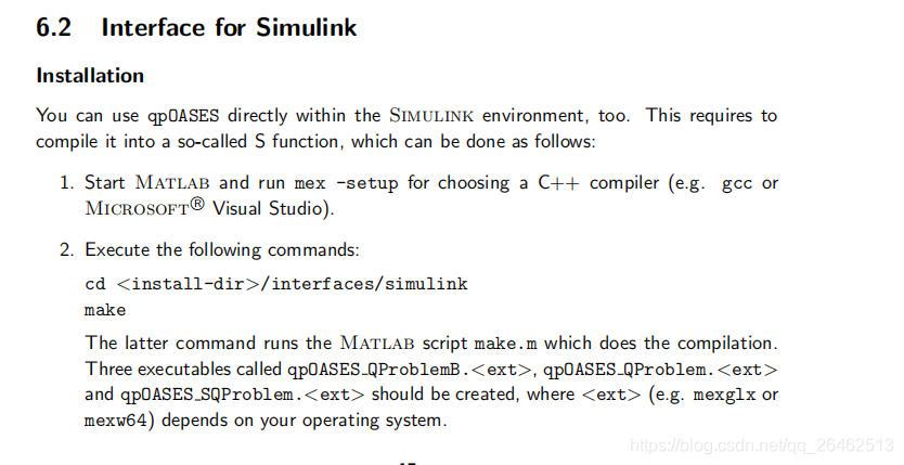 MATLAB调用qpOASES_qpoases simulink-CSDN博客